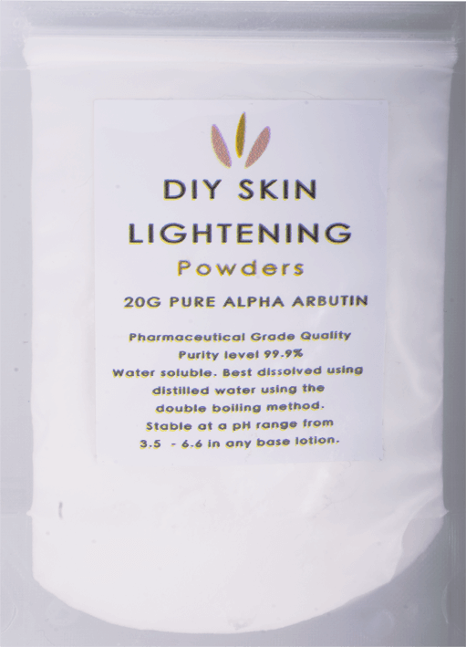 DIY Skin Lightening | 100% Pure Alpha Arbutin Powder | SHCGlutathione